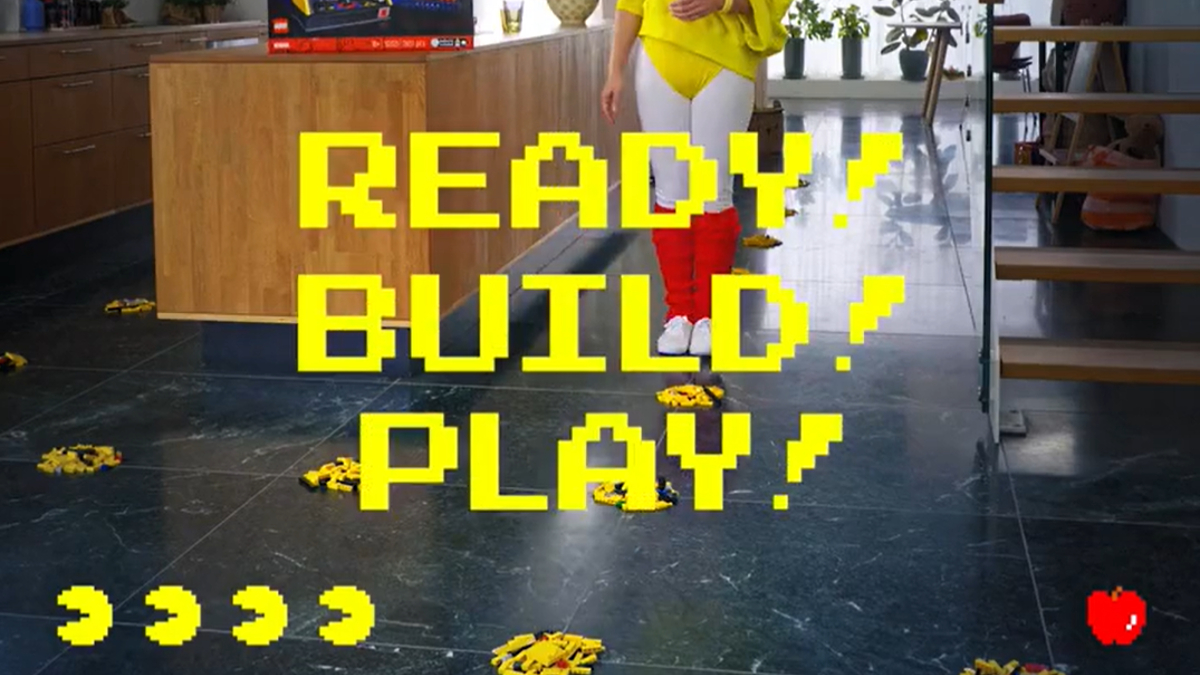 The LEGO Group releases new PAC-Man promotional video online