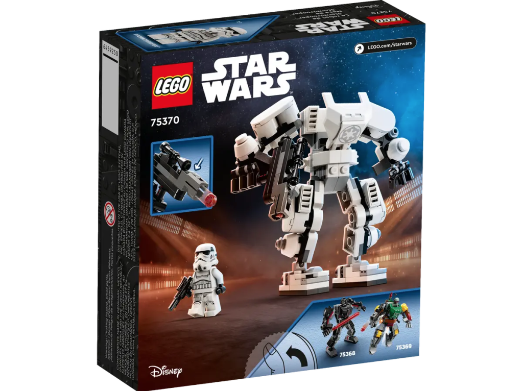 Three upcoming LEGO Star Wars Mech sets officially revealed