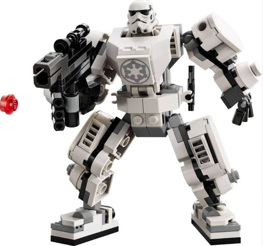 Three LEGO Star Wars mechs appear online with clear images