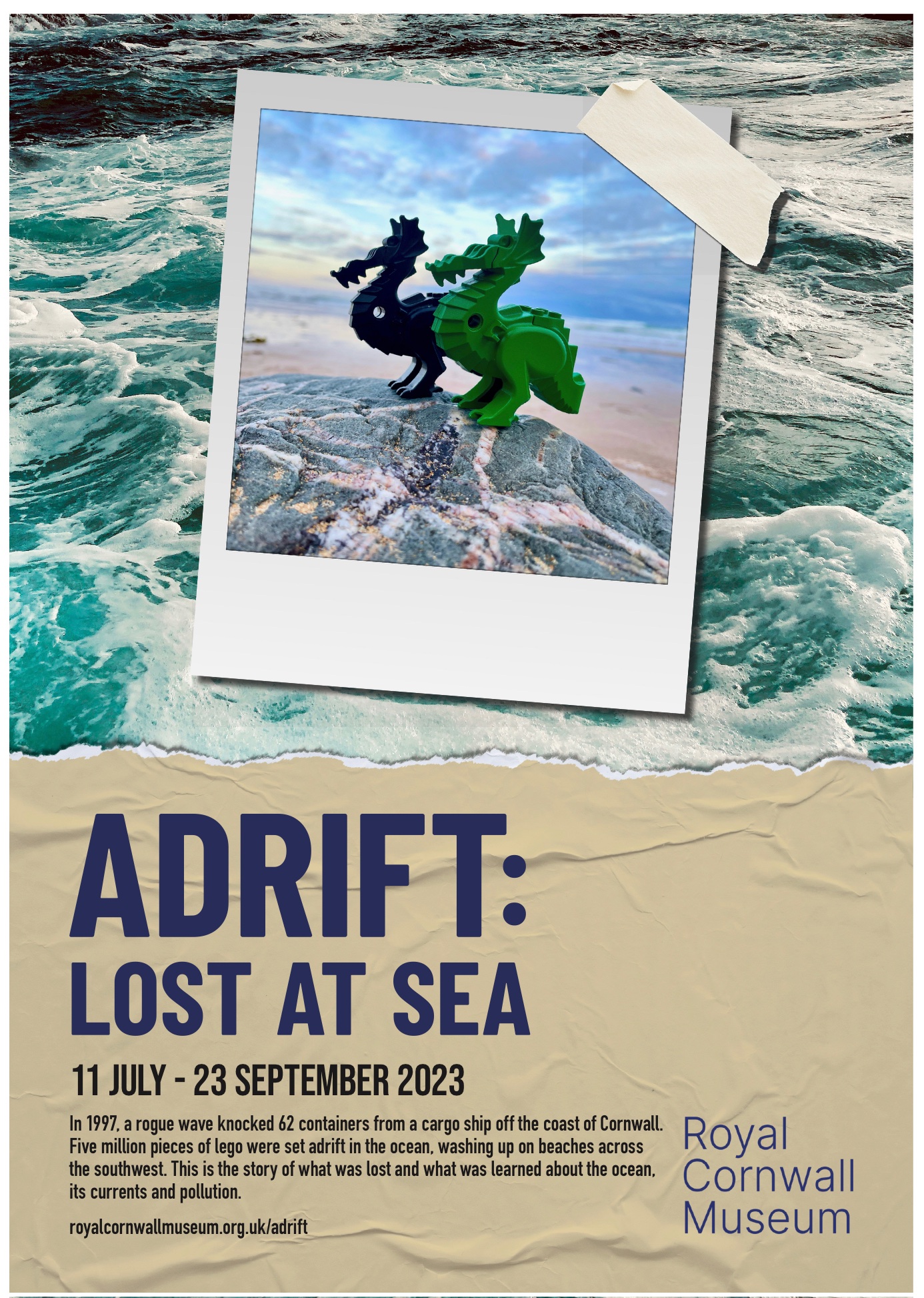 LEGO Lost at Sea exhibition coming to Cornwall this summer
