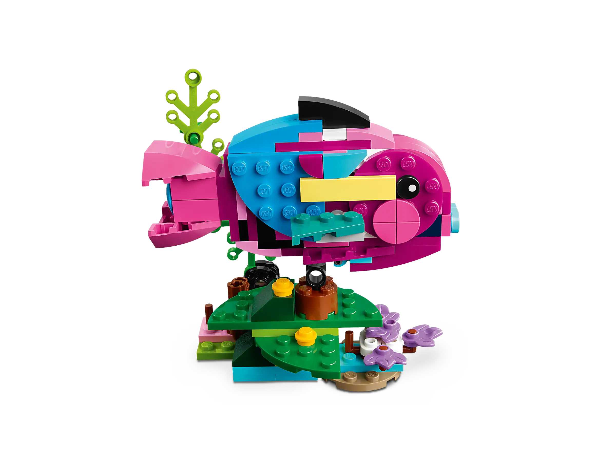 LEGO Creator 3-in-1 31144 Exotic Pink Parrot revealed online