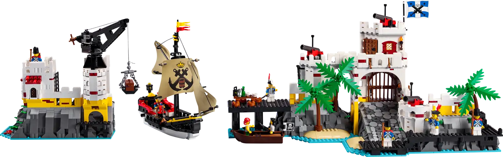 Relive LEGO Pirates with the new 10320 Eldorado Fortress