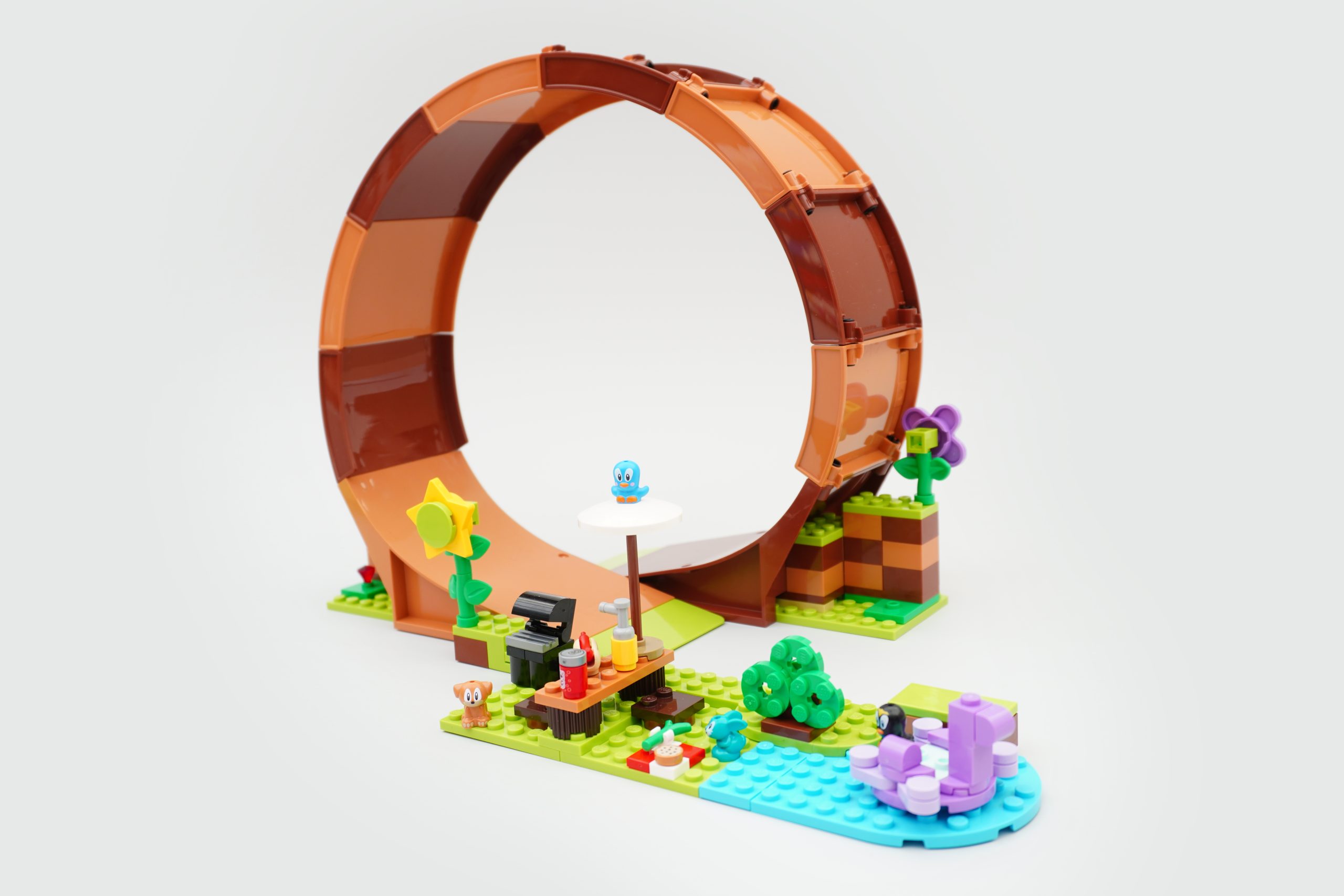 LEGO 76994 Sonic'in Green Hill Zone Loop Challenge incelemesi