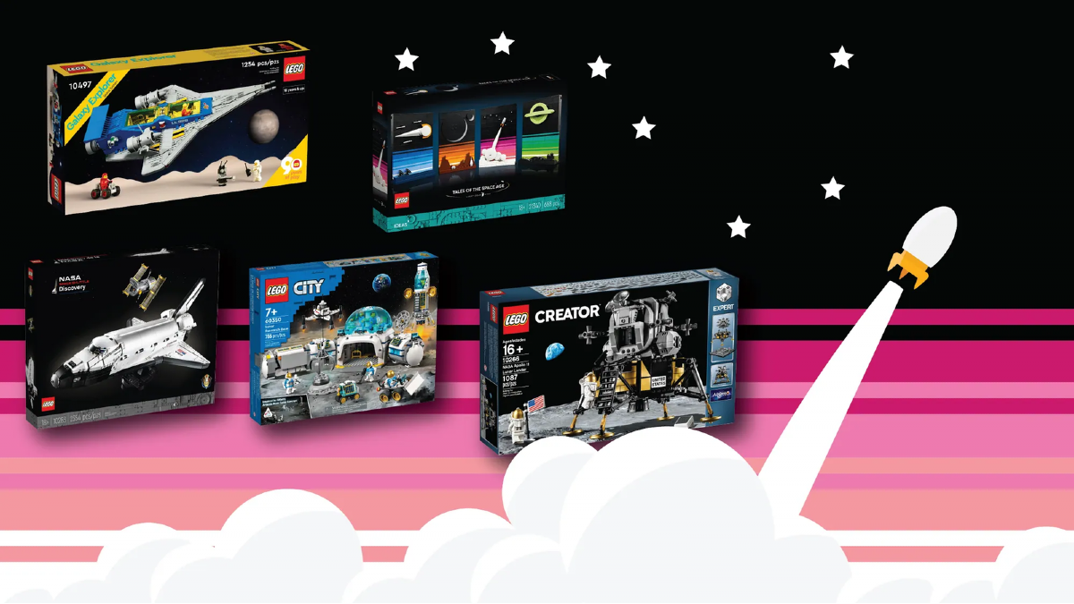LEGO Ideas Ultimate Space Exploration postcard challenge