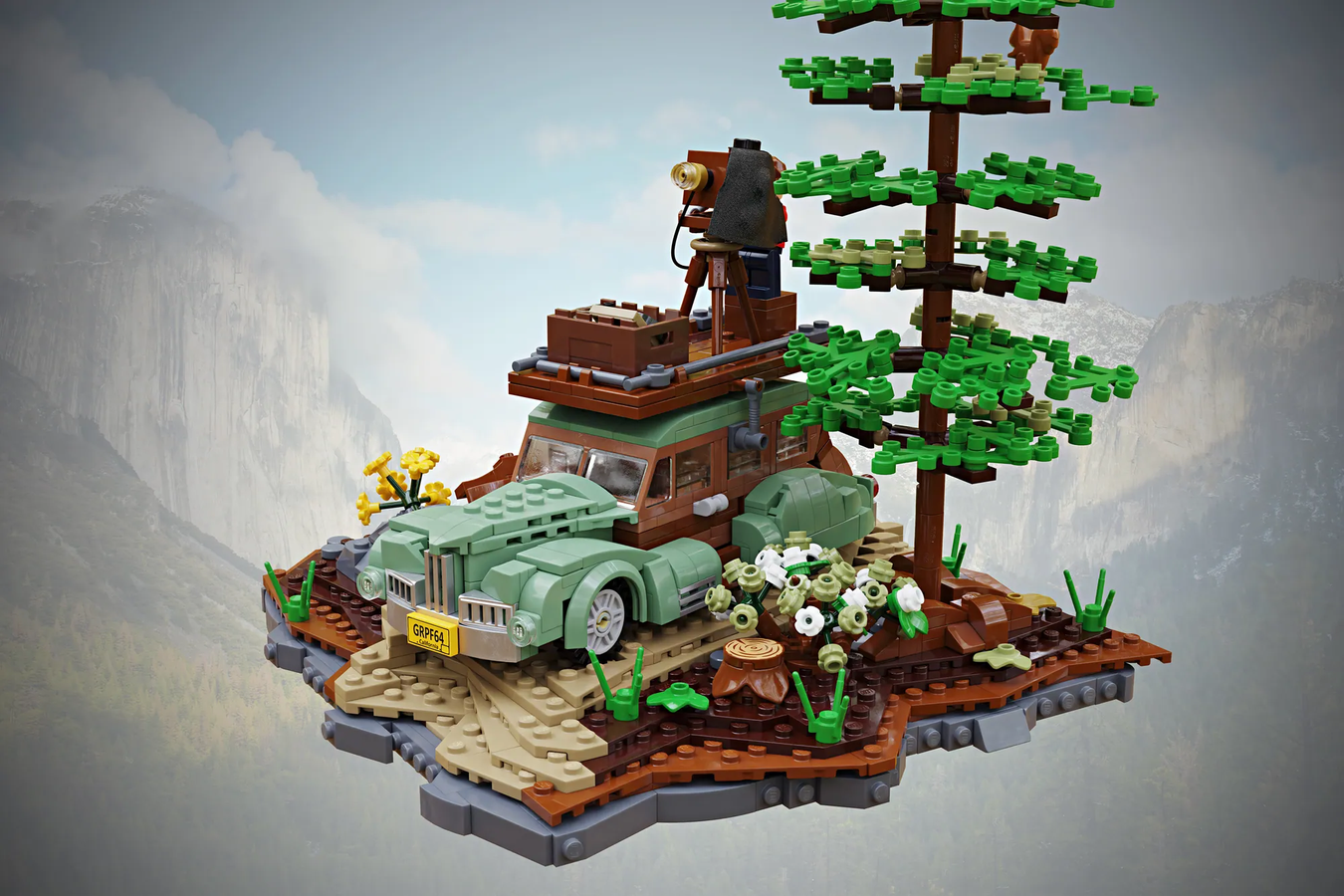 Capture Yosemite's majestic mountains with LEGO Ideas’ latest 10K project