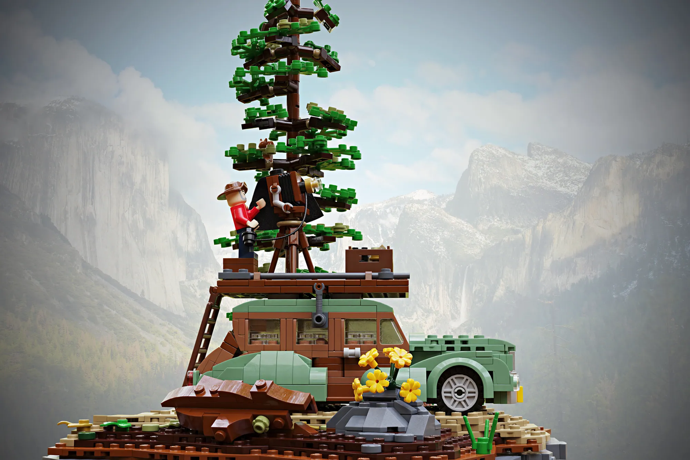 Capture Yosemite's majestic mountains with LEGO Ideas’ latest 10K project