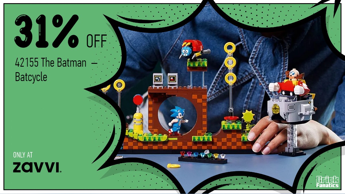 Gotta go fast: 31% off 21331 Sonic the Hedgehog - Green Hill Zone while ...