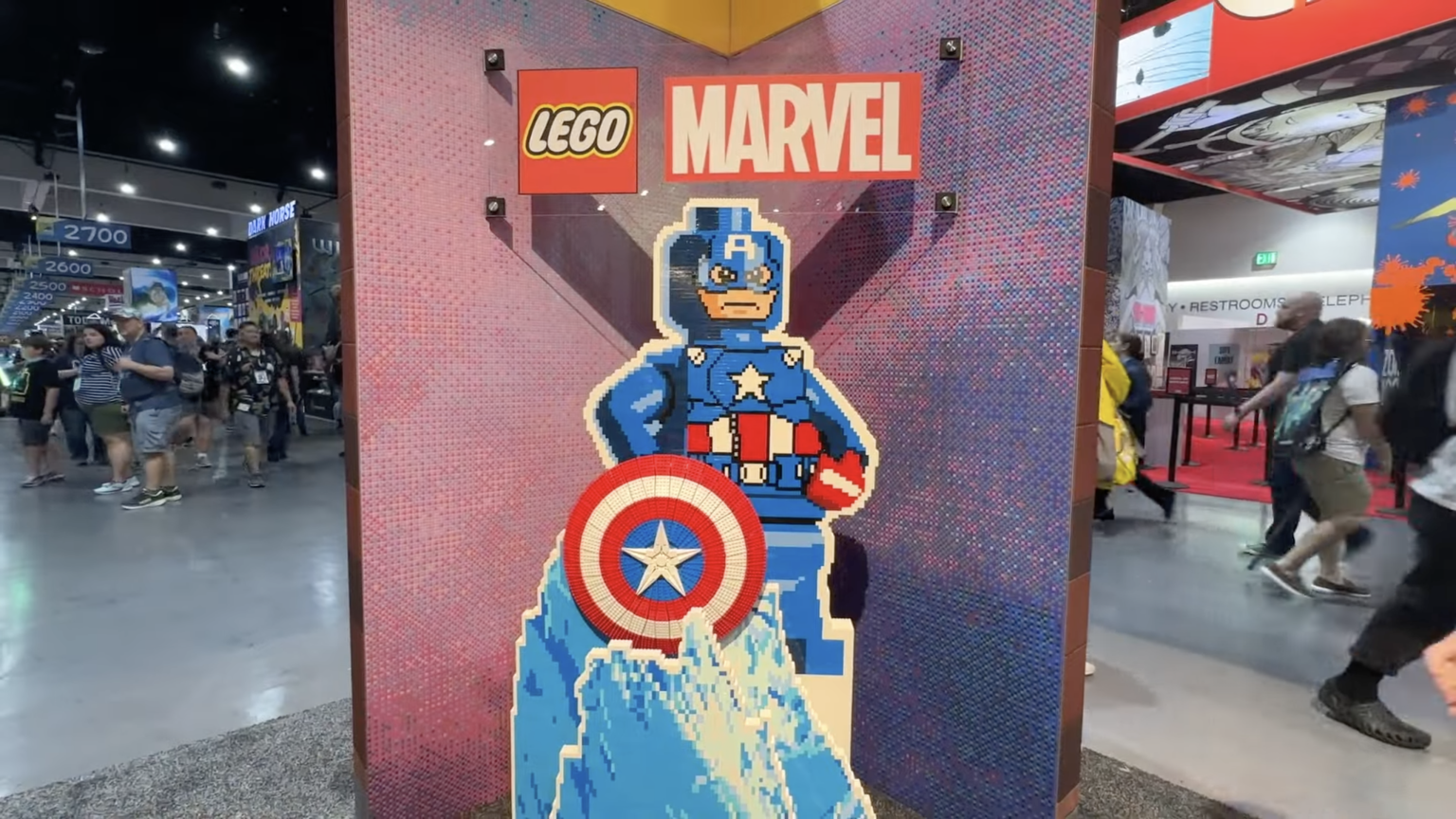 Inside the LEGO SDCC 2023 booth – new sets, builds and more
