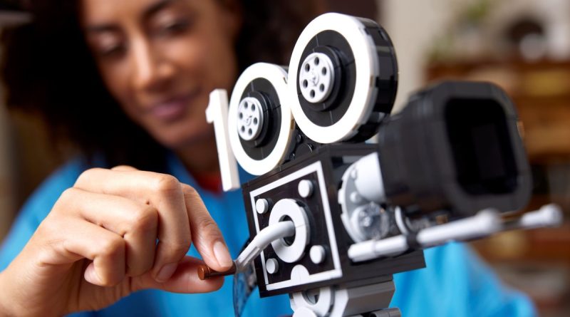 First look at LEGO Disney 43230 Walt Disney Tribute Camera