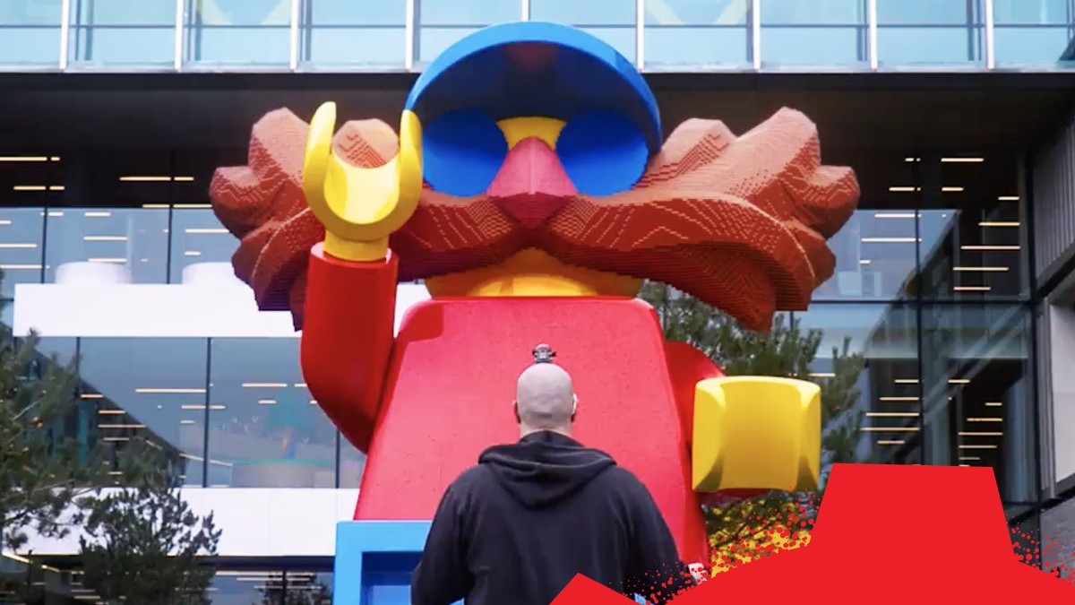 Dr. Eggman heads to LEGO HQ in latest LEGO Sonic the Hedgehog video