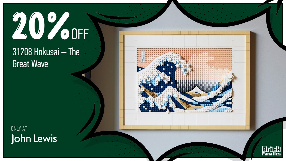 20% off 31208 Hokusai – The Great Wave at John Lewis