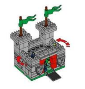 New LEGO Castle set teases Black Falcons nanofigures