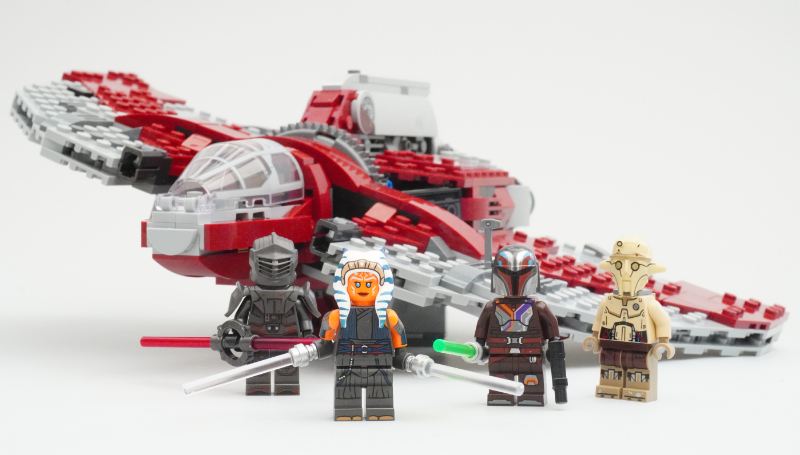 LEGO Star Wars 75362 Ahsoka Tano's T-6 Jedi Shuttle review