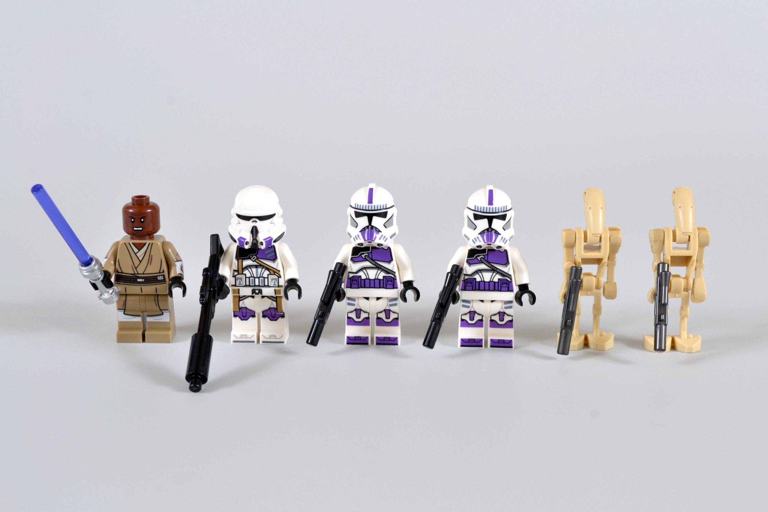 Ne manquez pas les clones violets dans 75342 Republic Fighter Tank
