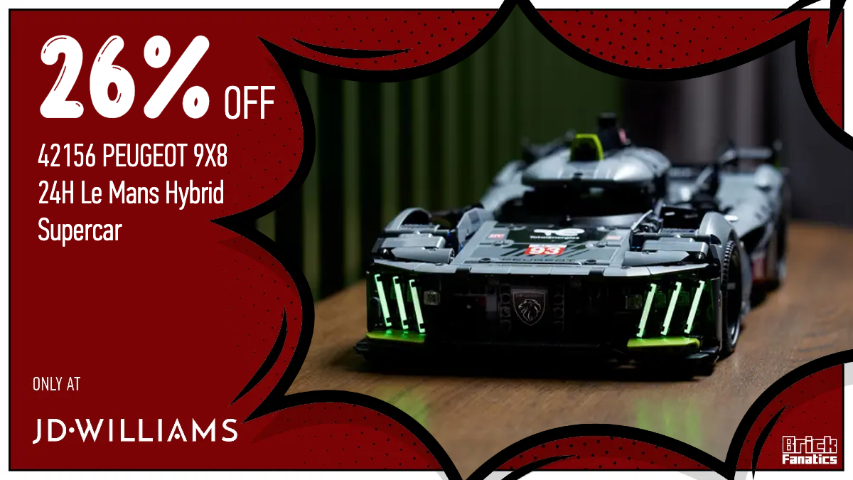 Save big on a LEGO Technic racing icon right now