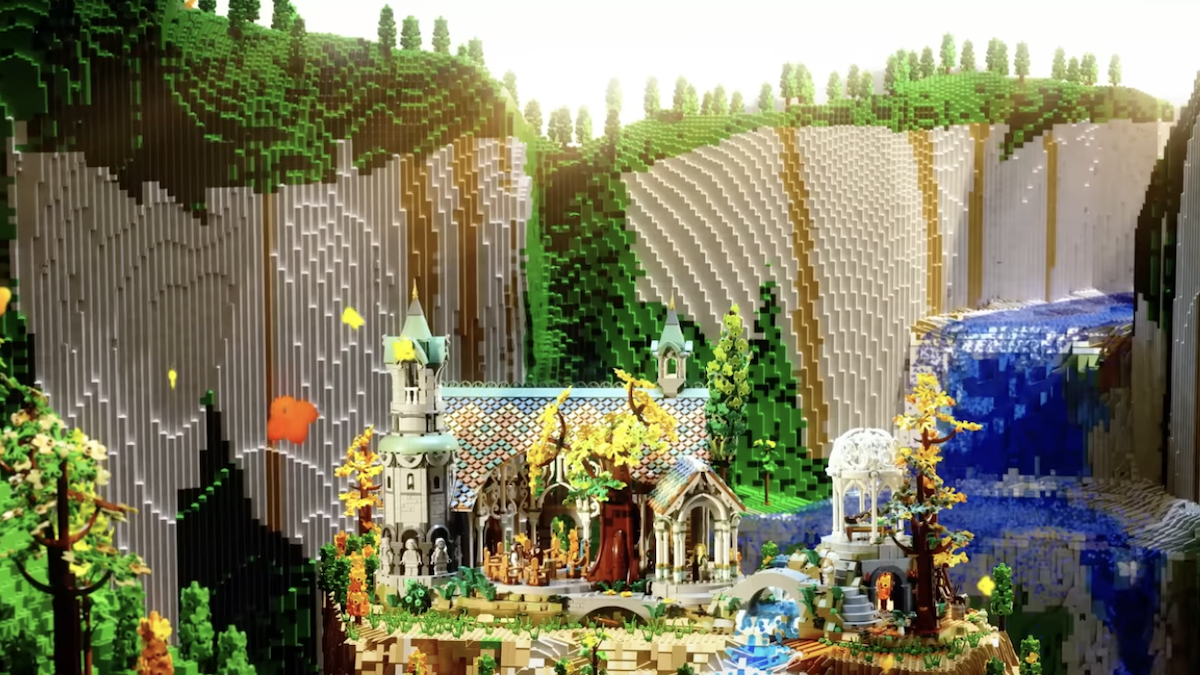 LEGO 10316 The Lord of the Rings: Rivendell comes to life in animated short