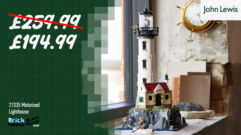 Pontuação LEGO Ideas Farol motorizado por menos de £ 200