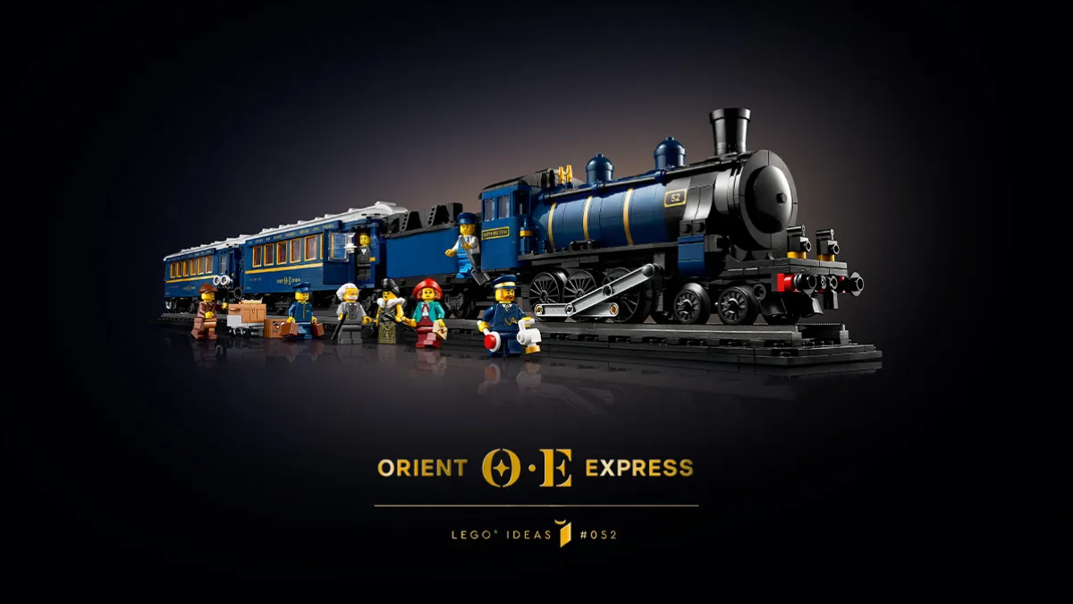 LEGO Ideas 21344 The Orient Express Train designer signing