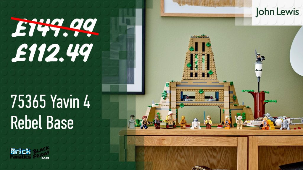 LEGO Star Wars Yavin 4 Rebel Base disponibile al prezzo più basso di sempre